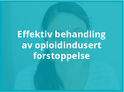 Opioid indusert forstoppelse